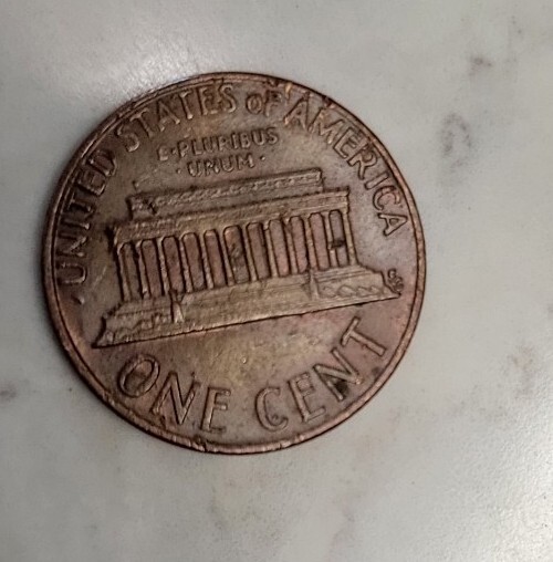 RARE 1973 ABRAHAM LINCOLN MEMORIAL PENNY NO MINT MARK RAISED RIM "L" ON ...