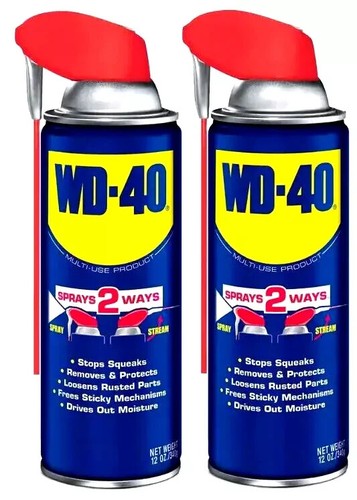 WD-40 Multi-Purpose Lubricant, Original WD-40 Formula - 2 Pack 12oz ...
