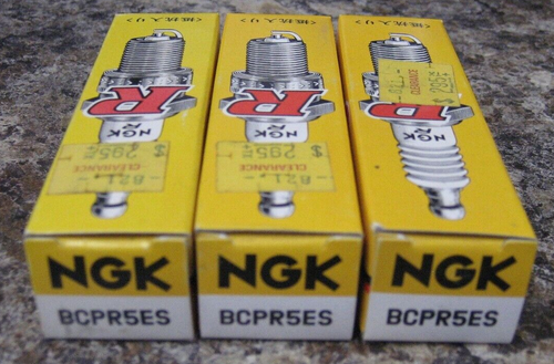 NGK Spark Plug BCPR5ES | 3 Pack | NOS 6130 | Aftermarket | Japan