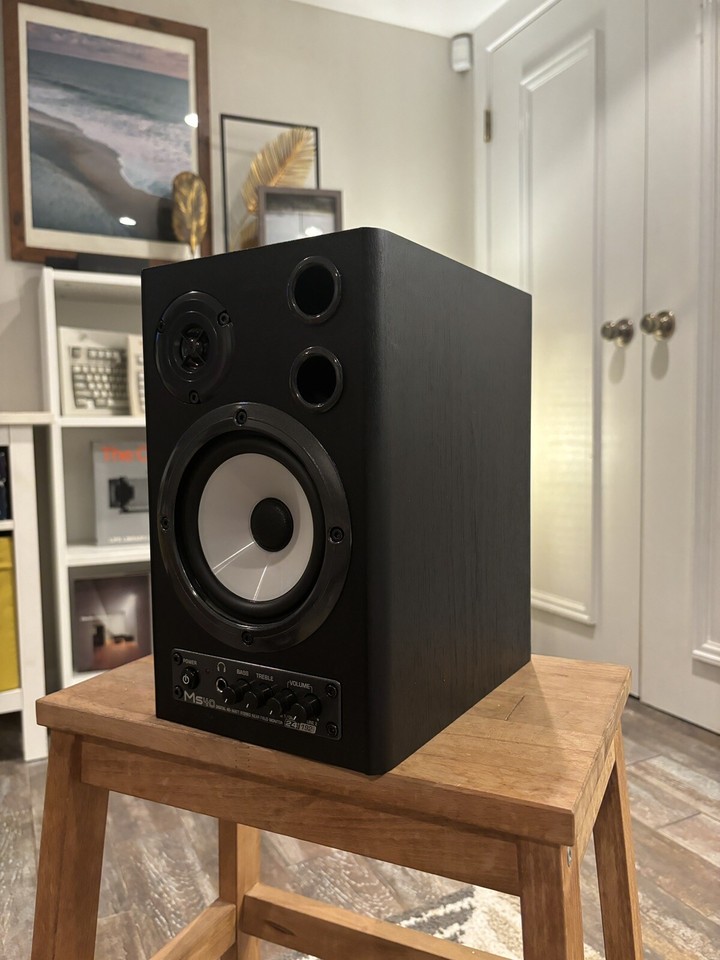 Behringer MS40 Powered studio monitors pair - Digital 40-Watt Stereo ...