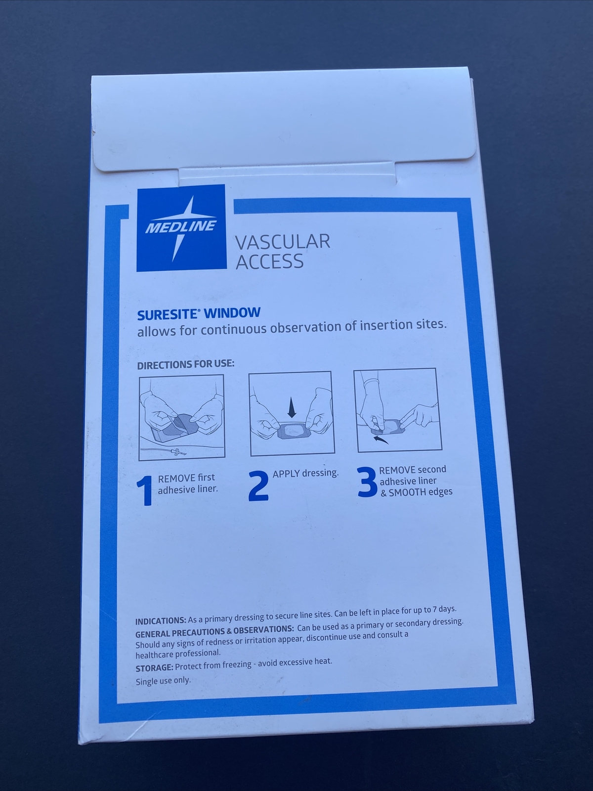 MEDLINE SURESITE WINDOW TRANSPARENT FILM DRESSING, 50 PACK, 4 x 4.5 ...