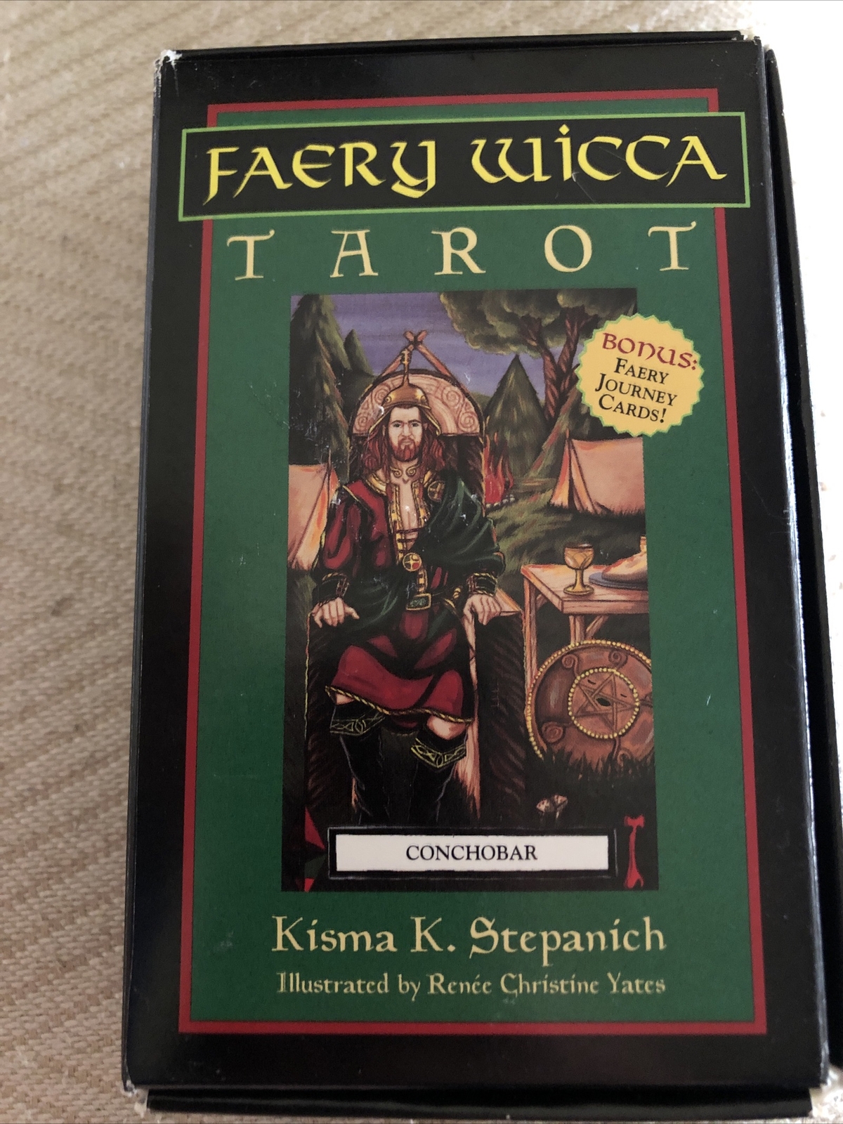 Faery Wicca Tarot Set-Complete Deck with 83 Cards Kisma K. Stepanich ...