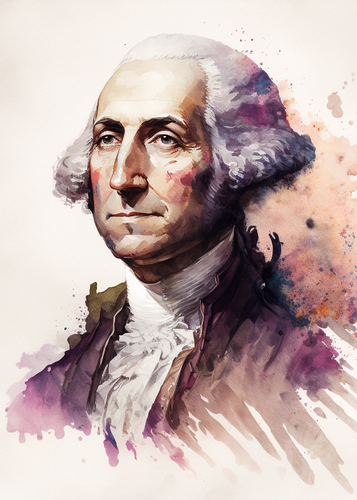 GEORGE WASHINGTON *2X3 FRIDGE MAGNET* OFFICIAL PRESIDENTIAL PHOTO ...