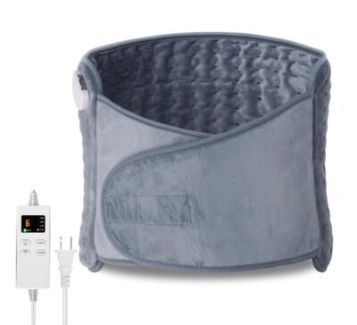 Heating Pad for Back Pain Relief, Large Electric Heated Back Wrap ...