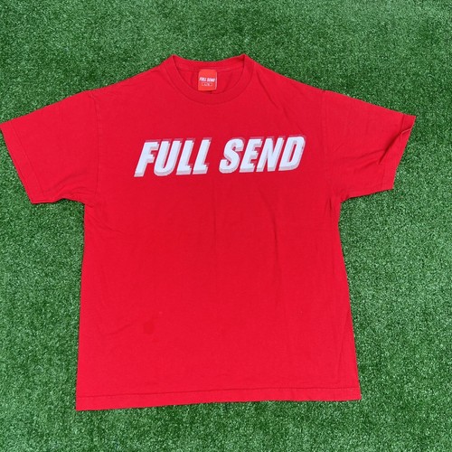 Full Send T Shirt Large Red | eBay