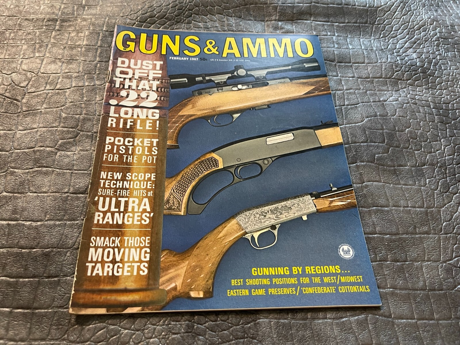 FEBRUARY 1967 GUNS AND AMMO vintage magazine | eBay