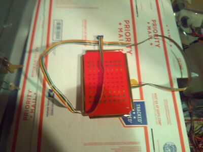 oscar wild ride waldos fun factory red led light part | eBay