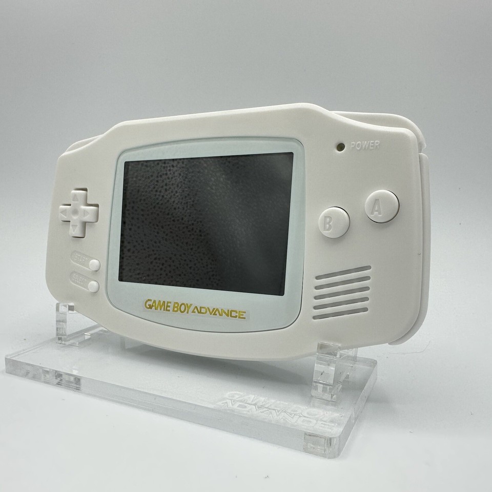 Game Boy Advance GBA iPS V2 Backlight Backlit LCD Mod Console White ...