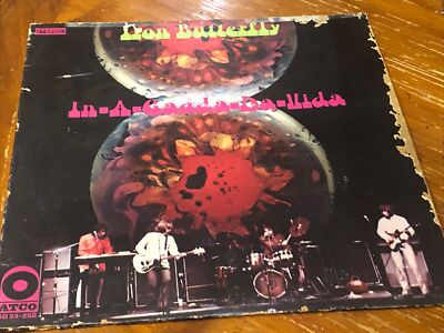 IRON BUTTERFLY-Doug Ingle IN-A-GADDA-DA-VIDA 1968 *Tested LP* VG+/ VG ...