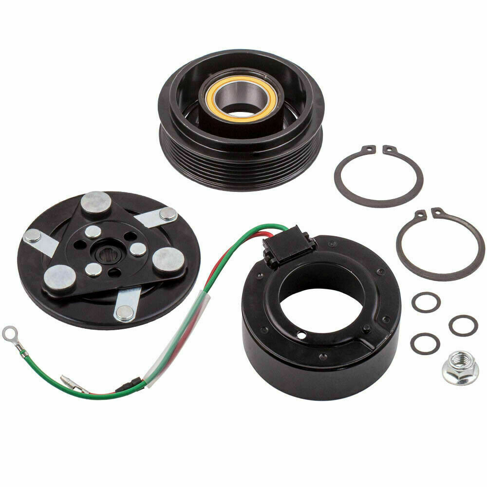 A/C AC Compressor Clutch Assembly Kit Steel For Honda Civic 01-05 4 1 ...
