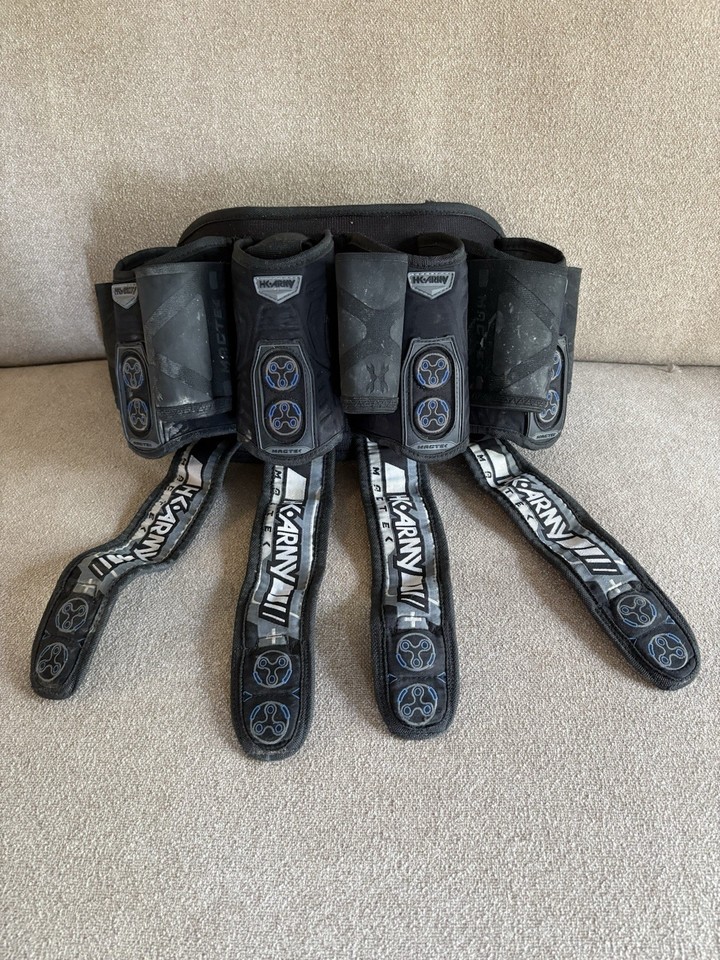 HK Army MagTek Paintball Harness Pod Pack Black/Grey, 4+3 | eBay