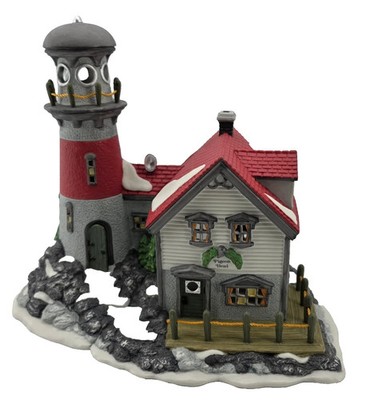 Dept 56 Pigeonhead Lighthouse Village House New England Village Series ...