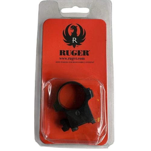 Ruger 1" High Scope Ring Blued Finish 90271 | eBay