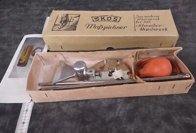 Vintage Rockabrunder Skirt Marker Rounder Chalk Measure Hemline ...