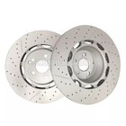 4Pcs Front & Rear Brake Rotors Fit Mercedes Benz W222 S63 AMG S65 AMG ...