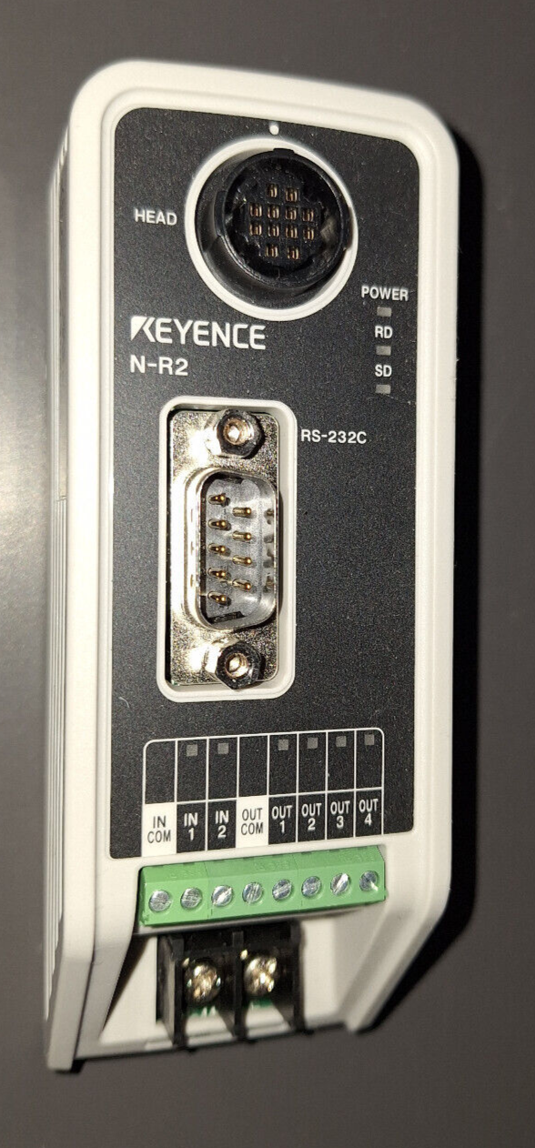 Keyence N-R2 Dedicated Communication Unit, RS-232C Type 24VDC | eBay