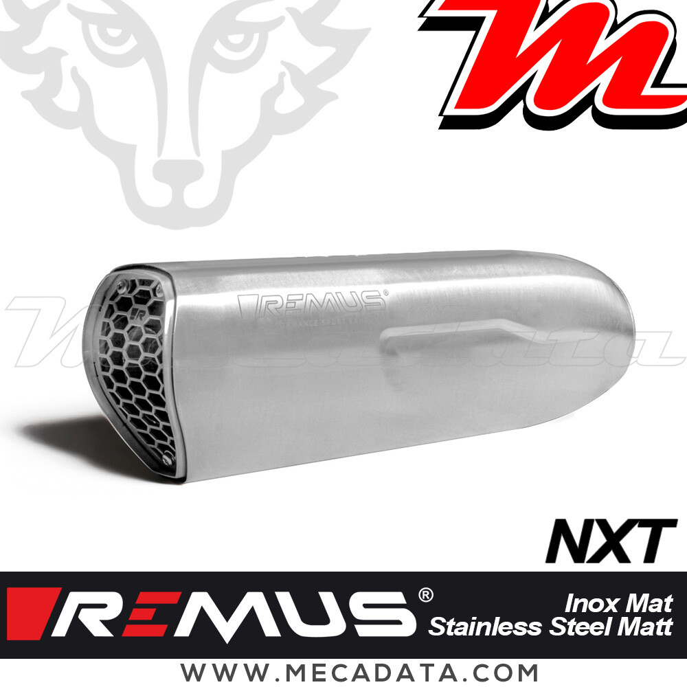 Silencieux REMUS NXT Inox mat CE Honda AfricaTwin 1100 ADV Sport Euro5 ...