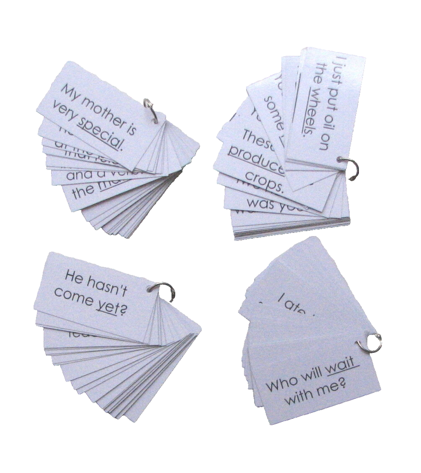 4 Teacher Made Second Grade Fry Words Fluency Flash Card Rings ...