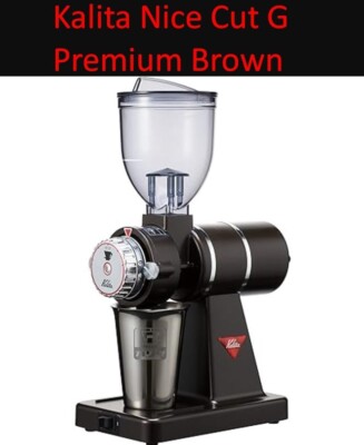 Kalita Nice Cut G Premium Brown Electric Coffee Bean Grinder AC100V | eBay