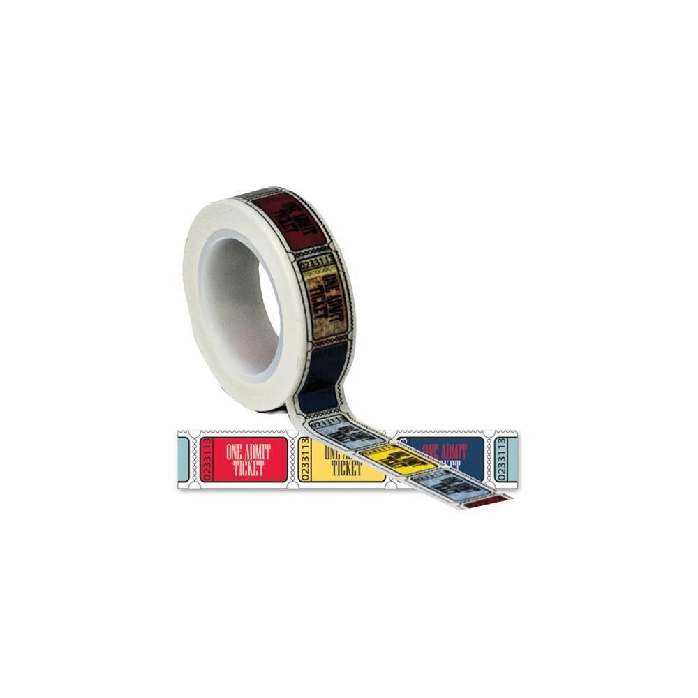 Queen and Co Trendy Tape: Travel Tickets and Admission Tickets Washi ...