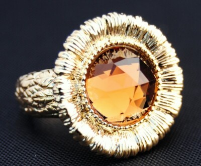 Pauline Rader signed sunflower ring size 7- rare- only 4 ever made | eBay