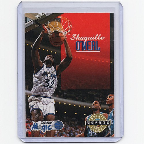 Shaquille O'Neal (RC Rookie Card) 1992-93 Skybox #382 Orlando Magic ...