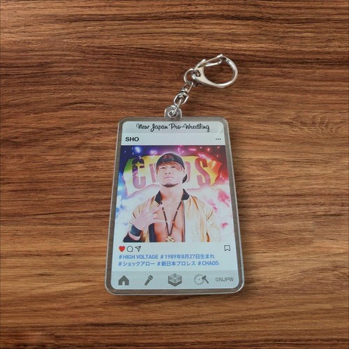 New Japan Pro Wrestling SHO Acrylic Keychain | eBay
