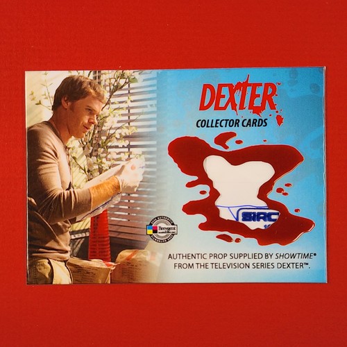 P. 2009 dexter 1 2 prop relic evidence bag #dpc5 Michael C. Hall /245 ...