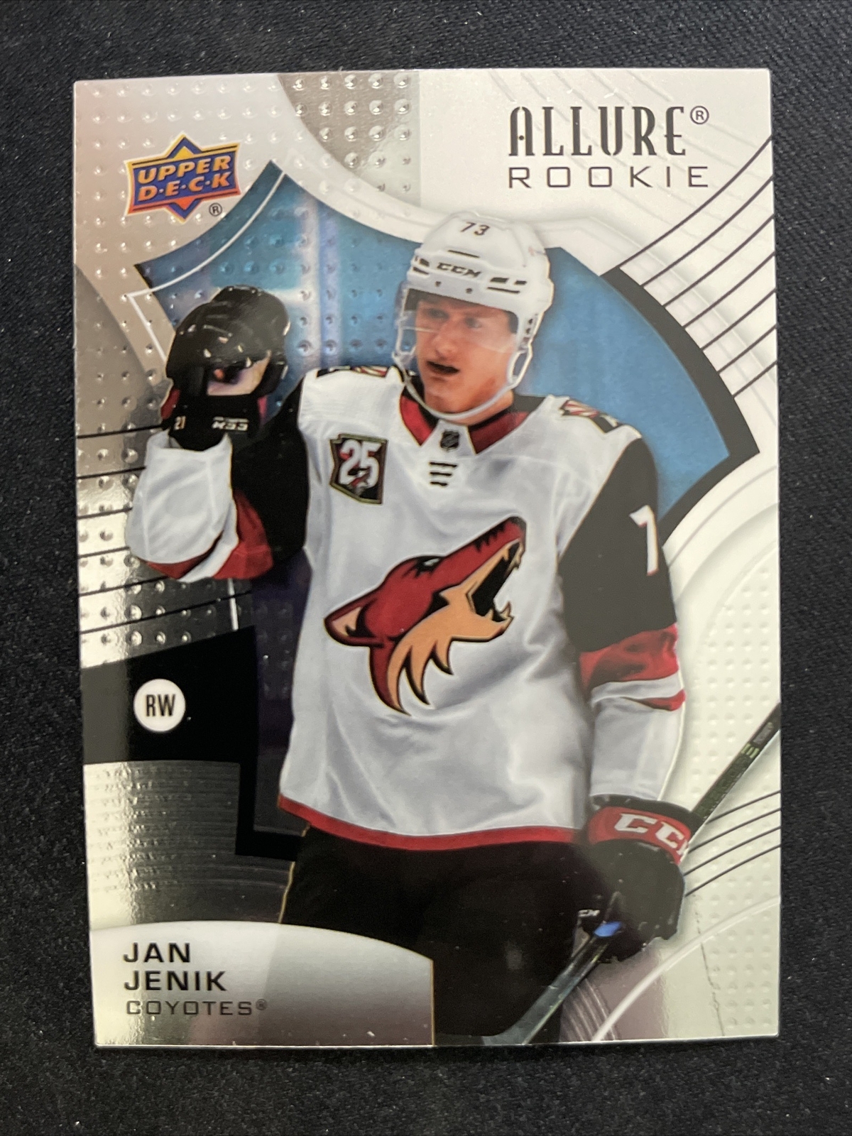 21-22 UD Allure Hockey Rookie 140 Jan Jenik | eBay