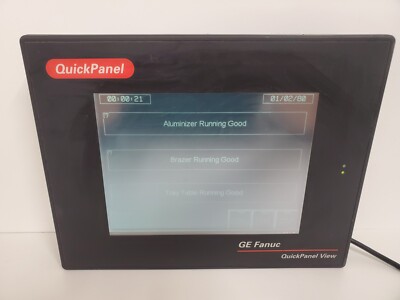GUARANTEED! GE FANUC QUICKPANEL VIEW OPERATOR INTERFACE IC754VSI10MTD ...