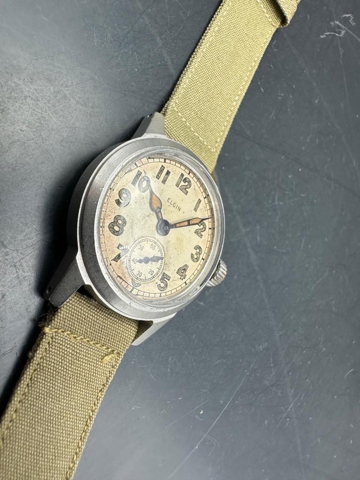 Vintage Elgin Post WWII Ord Dept Military Watch. | eBay