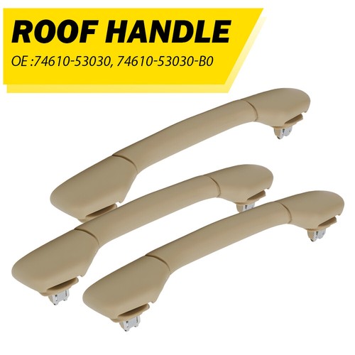 3X Beige Inner Rear Front Roof Pull Grab Handle Grip For Lexus IS300 ...
