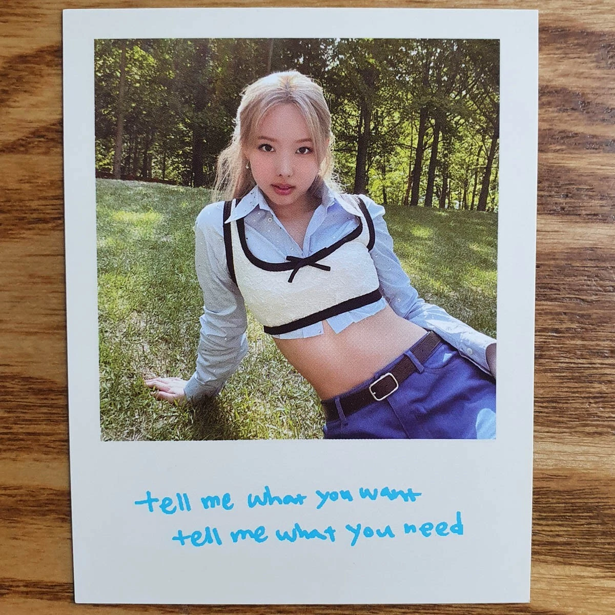 Twice Nayeon Signed Wide Polaroid hajj.gov.eg