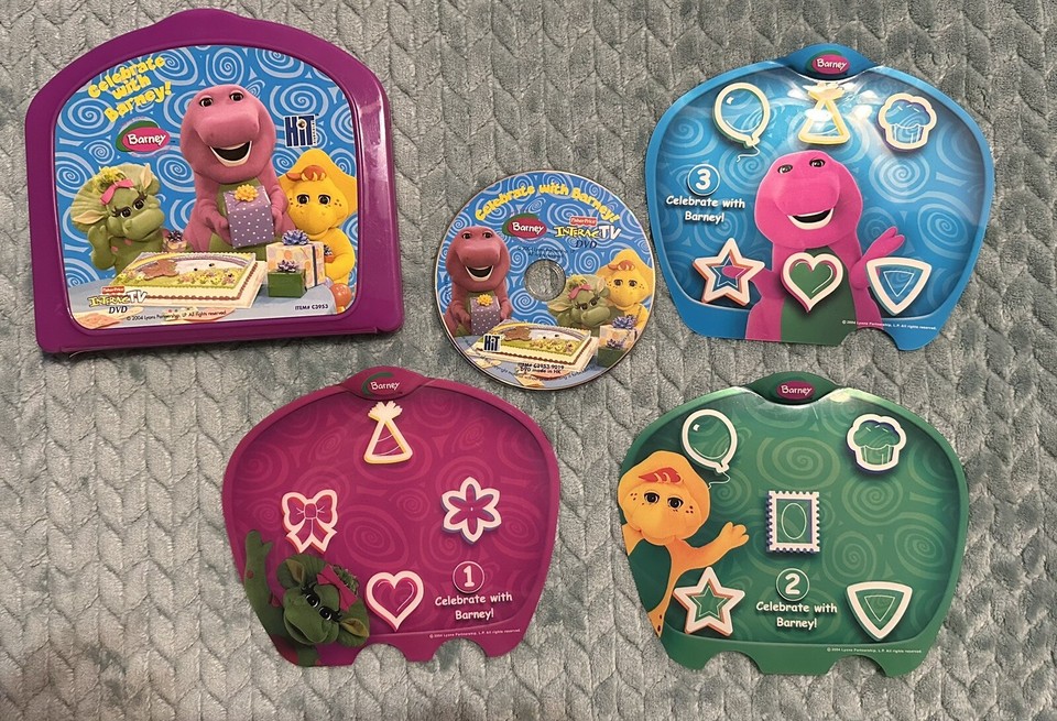 Fisher Price Interactv DVD Learning System GAMES Dora Spongebob Barney ...