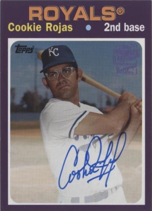 2019 Topps Archives - Fan Favorite Autographs 1971 Design Cookie Rojas ...