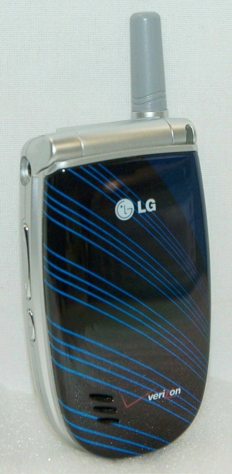 LG VX3300 Verizon Wireless Flip Open Style BLUE STRIPES Cell Phone ...