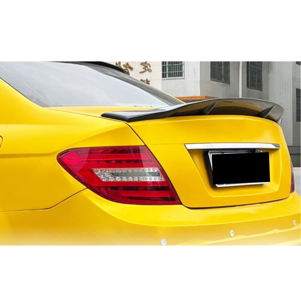 R Style Boot Spoiler For C-Class Mercedes (2007-2013) Trunk Wing C120 ...