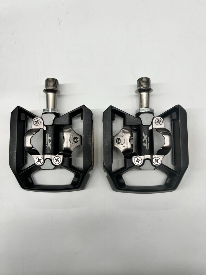 Shimano Deore XT PD-T8000 Trekking SPD/Platform Pedals Set w/ Cleat SM ...