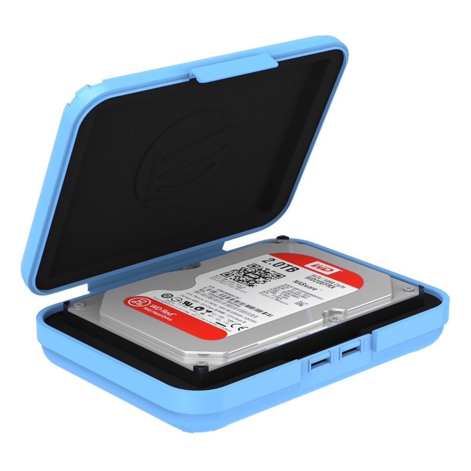 ORICO Hard Drive Cases for 3.5'' HDD/SSD 5 Packs Portable Hard Drive ...