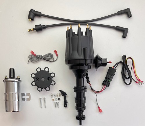 FORD FE 352 360 390 427 428 Small Cap ALL BLACK HEI Distributor ...