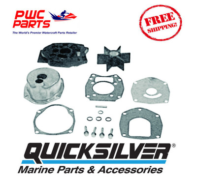 MERCURY QUICKSILVER Outboard Water Pump Impeller Repair Kit 40-125HP ...