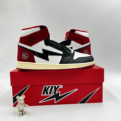 Kool KIY Kickclusive Autographed Limited Edition Black Toe Colorway Red ...