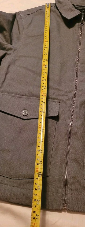 Matix Sherpa Lined Canvas Jacket Coat Trucker Biker Skateboard Full Zip ...