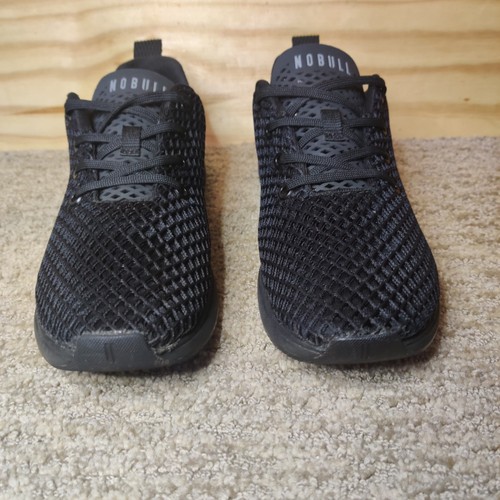 No bull Mesh Runner Sneakers Mens 7.5 Women 9 Black Running Training ...