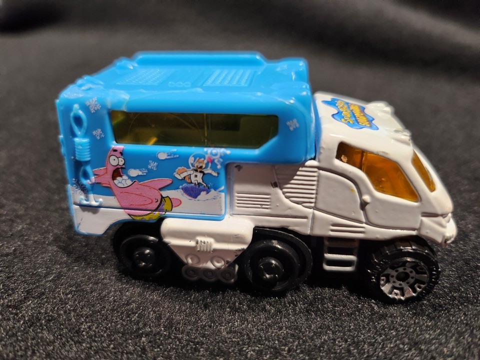 Matchbox Snow Tracker Spongebob Squarepants 2003 Team Tundra Blue ...