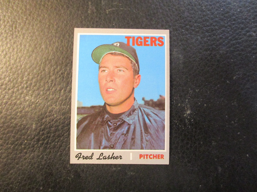 1970 TOPPS#356 FRED LASHER TIGERS EXMT+ | eBay