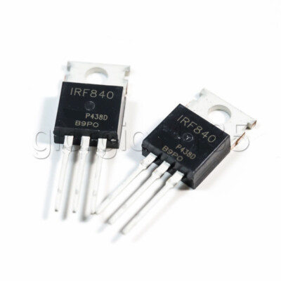US Stock 10pcs IRF840 TO-220 Power MOSFET N-channel 500V 8A New | eBay