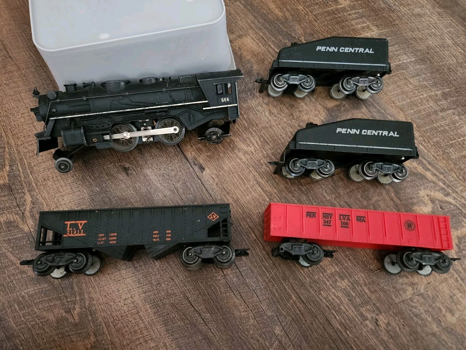 #666 Vintage Marx Steam Locomotive Train Set | eBay