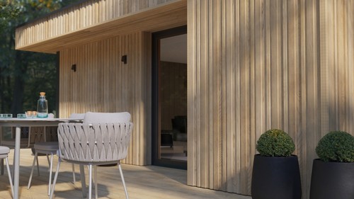 Millboard Board & Batten+ Cladding in Golden Oak | eBay UK