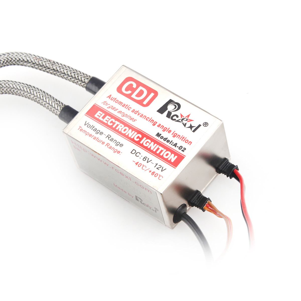 1X Rcexl Electronic Twin Ignition CDI Hall sensor KIT for NGK-CM6-10MM ...